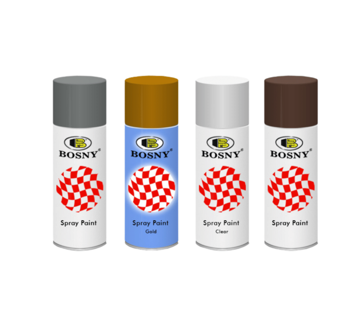BOSNY Spray Paint BOSNY Spray Paint